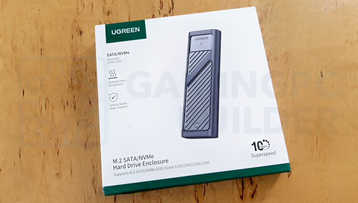 Ugreen M 2 NVMe SATA SSD Enclosure Review GPCB Ugreen M 2 NVMe SATA SSD Enclosure Review GPCB