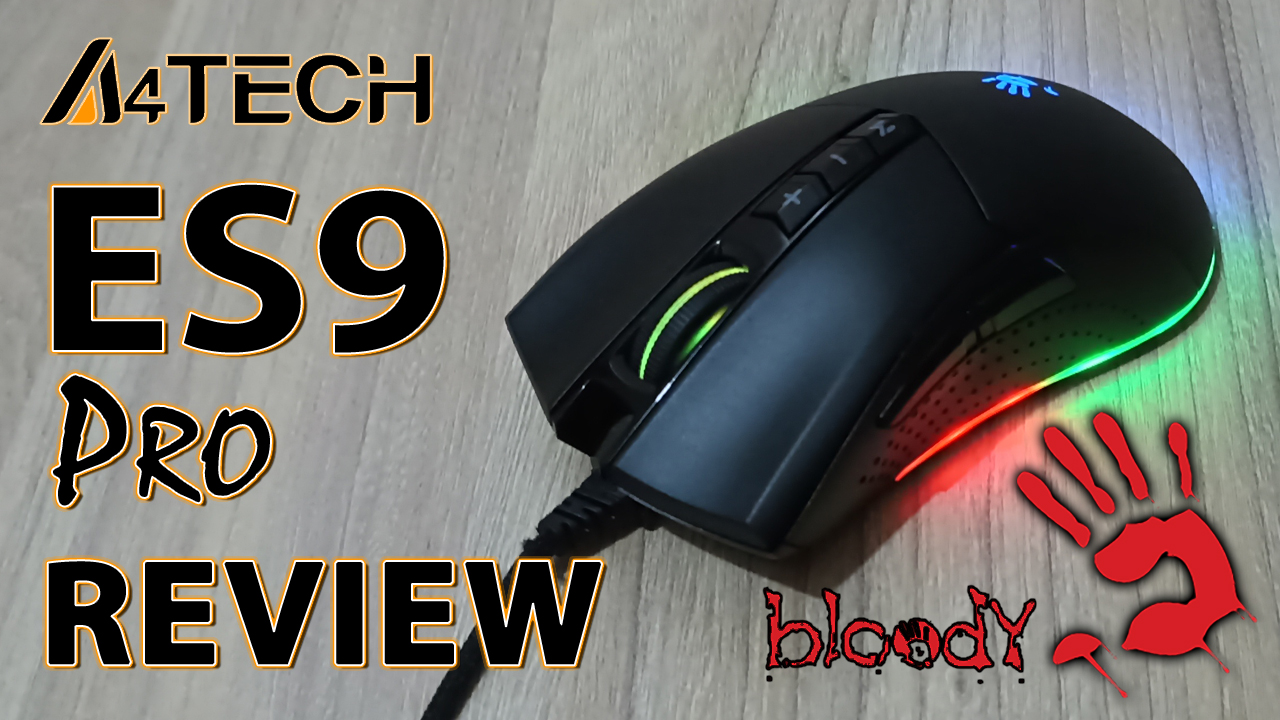 A4tech Bloody ES9 Pro Gaming Mouse Review | GPCB
