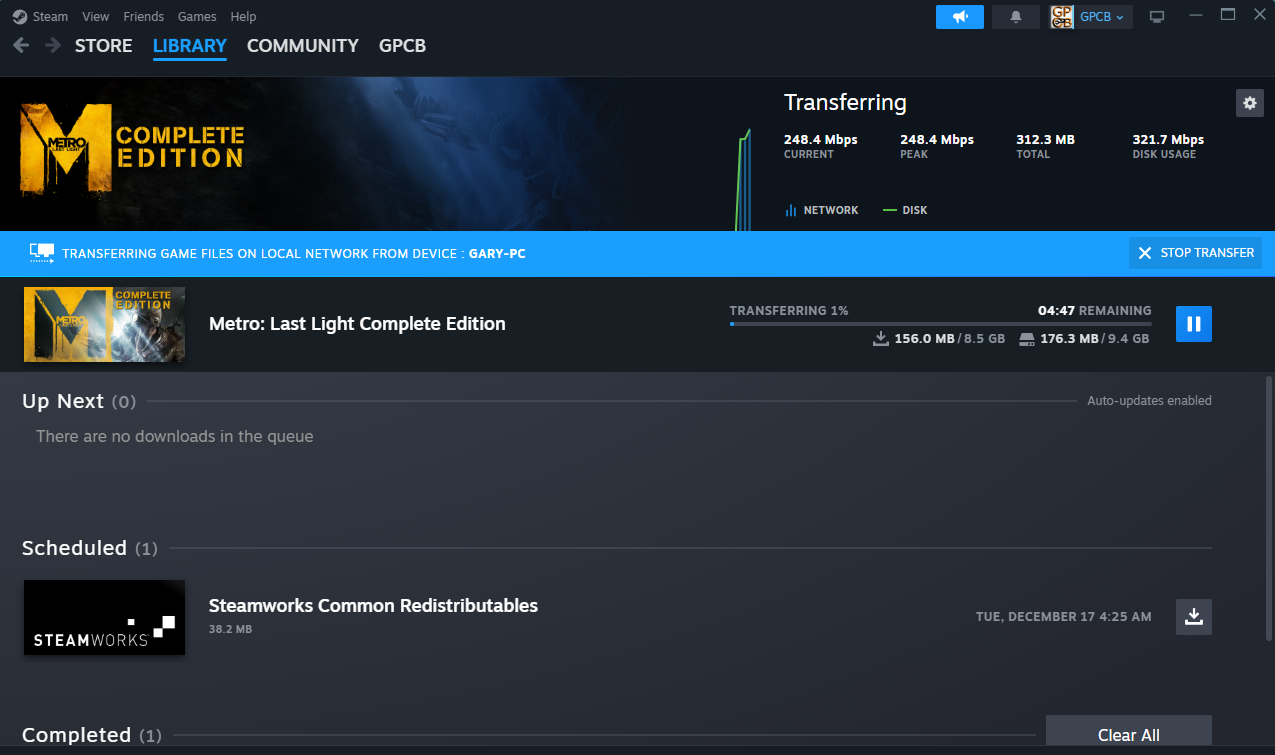 How to Transfer Steam Games Over Your Local Network | GPCB